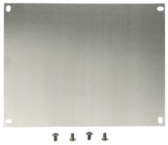 Integra Aluminum Back Panel for Impact Enclosure | EnclosureHub