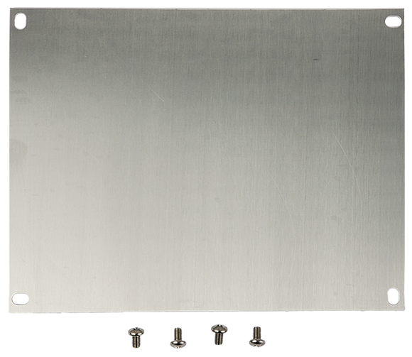 Integra Aluminum Back Panel for Impact Enclosure | EnclosureHub