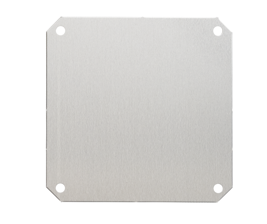Integra - Impact Line | Steel Powder Coated White Face Plate | EnclosureHub