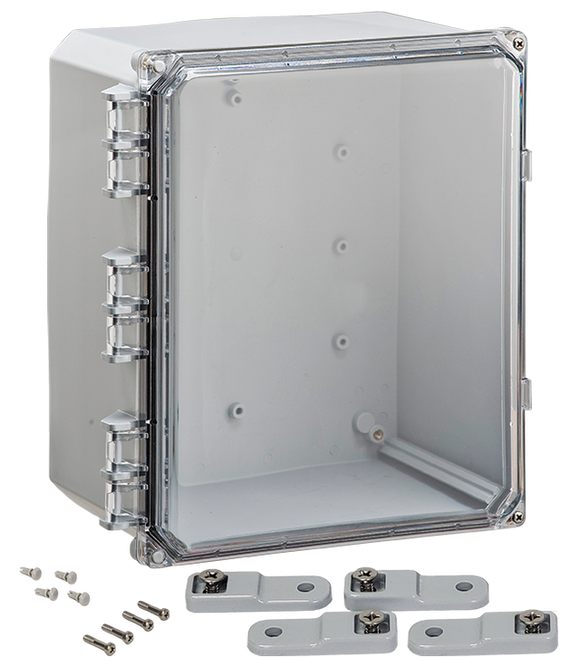 Integra - Premium Line | Polycarbonate | Clear Hinge Cover | Latch | F ...