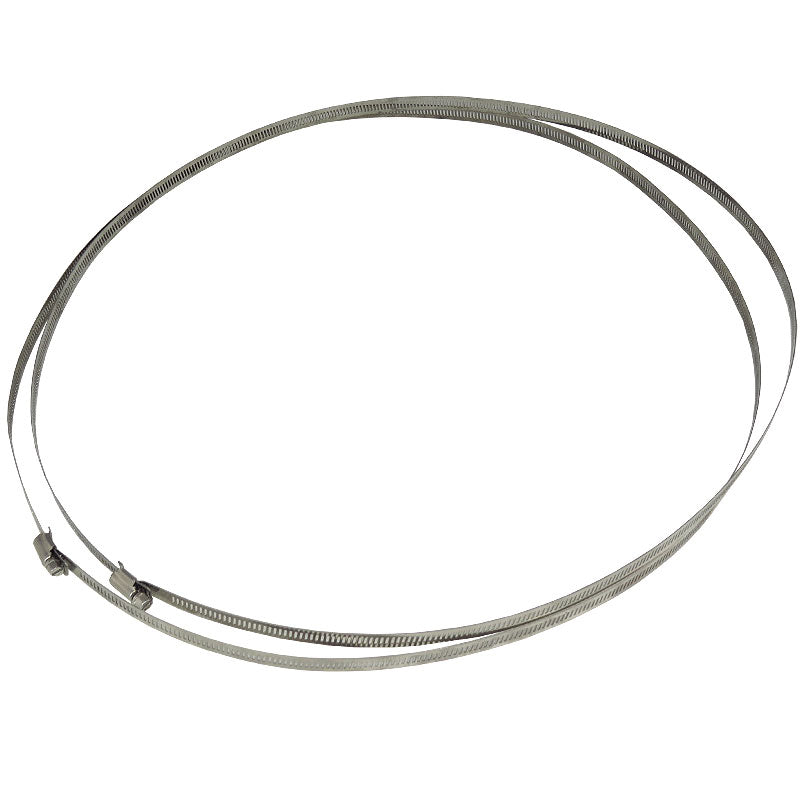 Adjustable Stainless Steel Mounting Bands for Pole Diameter up to 17.5 ...