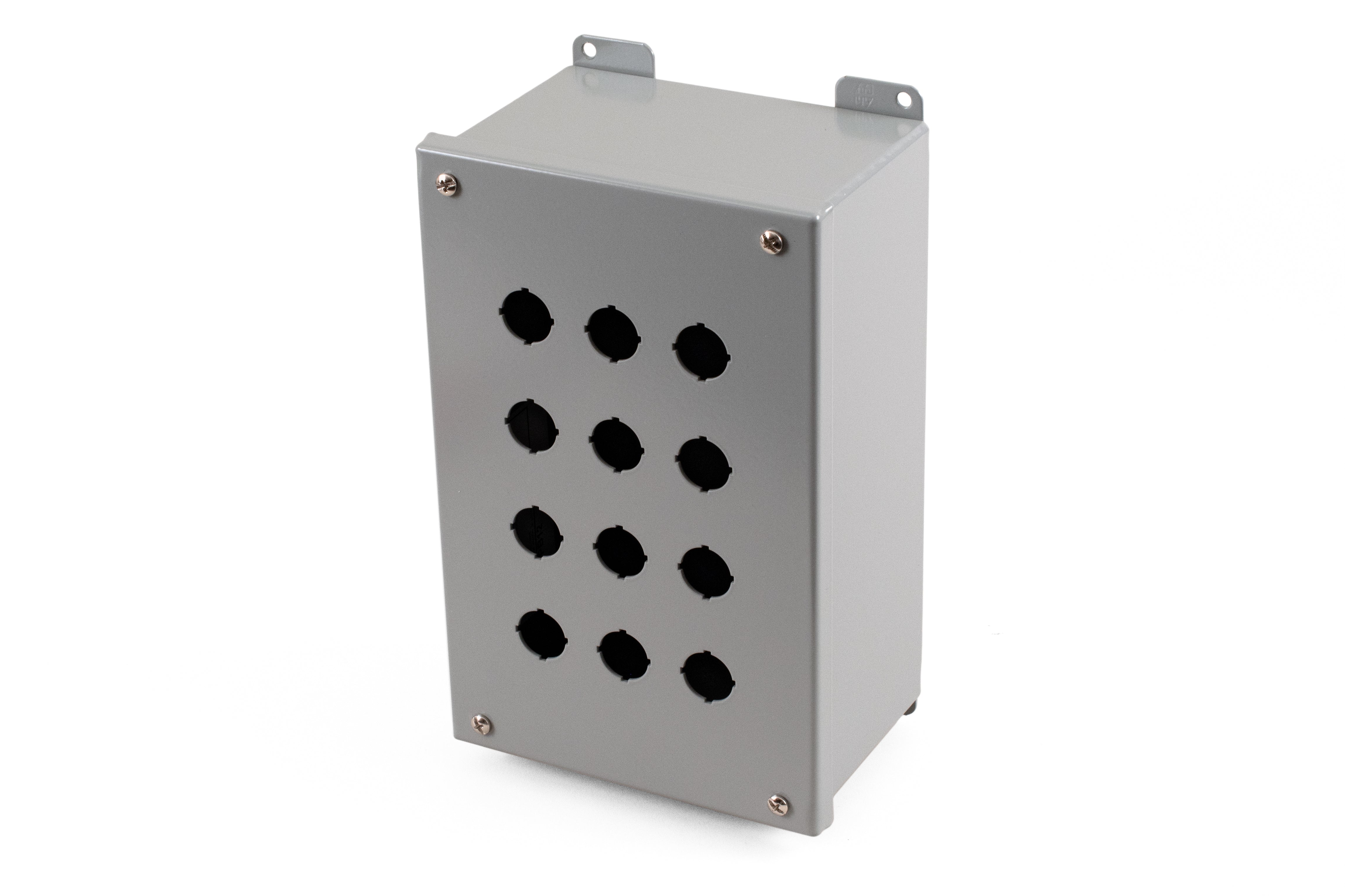hammond-type-12-mild-steel-pushbutton-enclosures-1435-series1435A ...