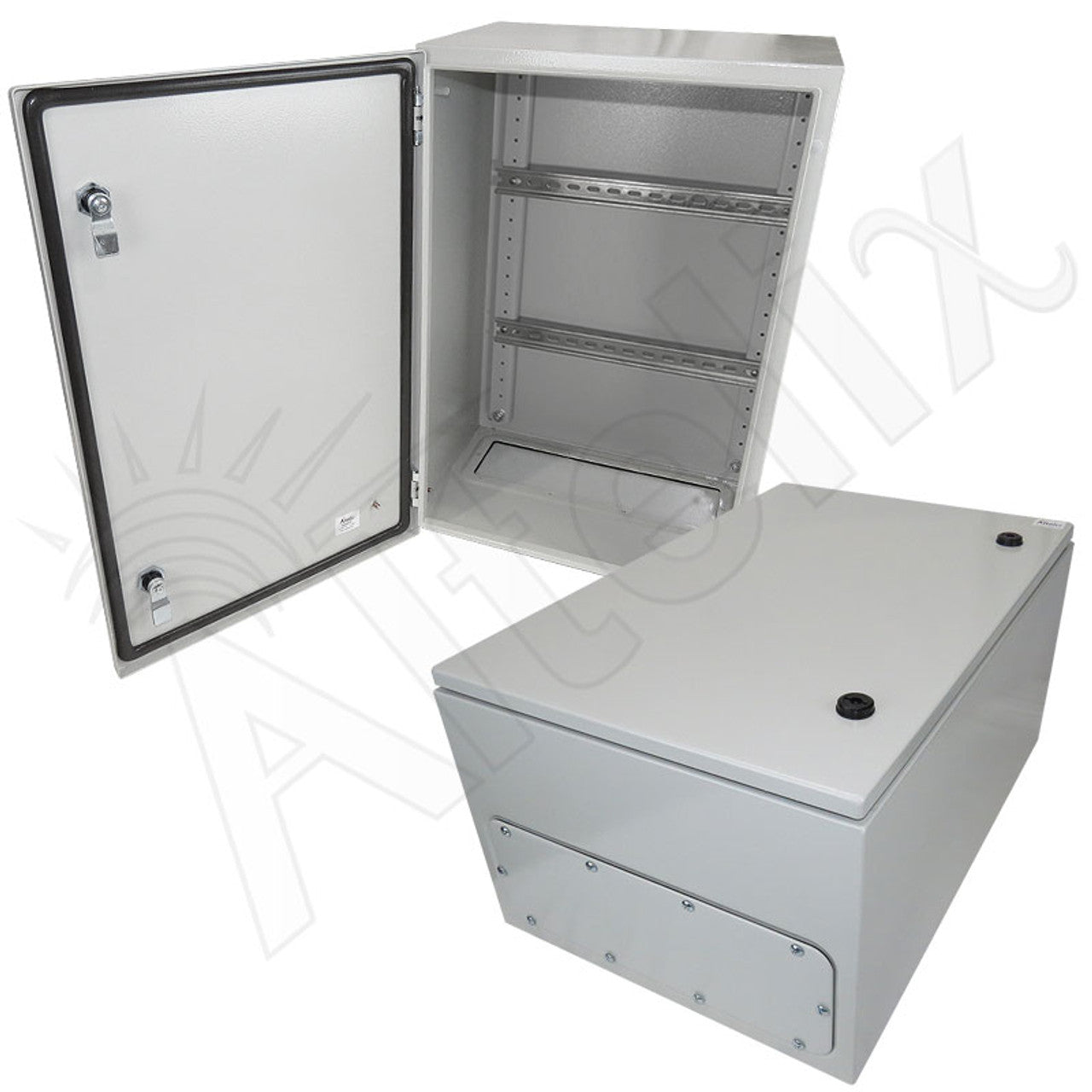 Altelix Industrial DIN Rail NEMA 4X Steel Weatherproof Enclosure ...